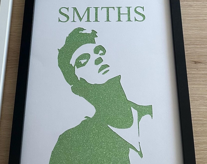 The Smiths/morrissey Card Cut Wall Art - Etsy