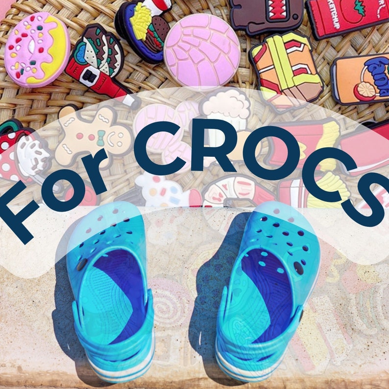 Foodie Burger Fries Crocs Jibbitz Young Adults Shoe Accessories Croc ...