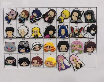 Anime Croc Charms - Etsy