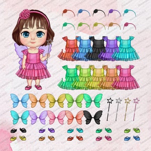 Kids in Cute Halloween Costumes Clipart, Trick or Treat, Halloween ...