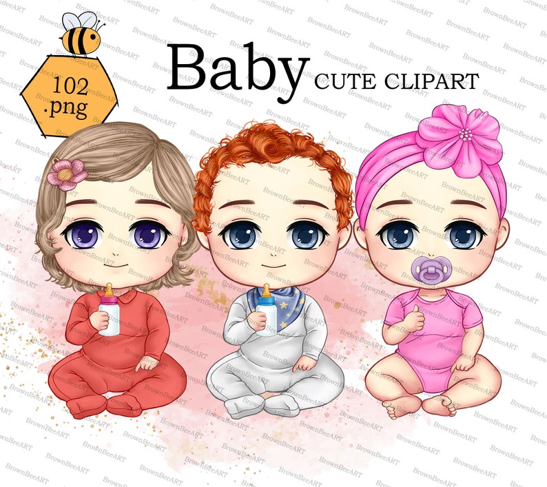 Cute Clipart, Baby Clipart, Boy Clipart, Girl Clipart, Son Clipart ...