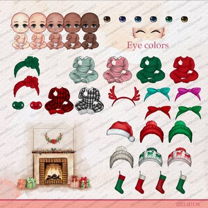 Family Christmas Clipart, Cute Clipart, Christmas Png, Sweater, Mother ...