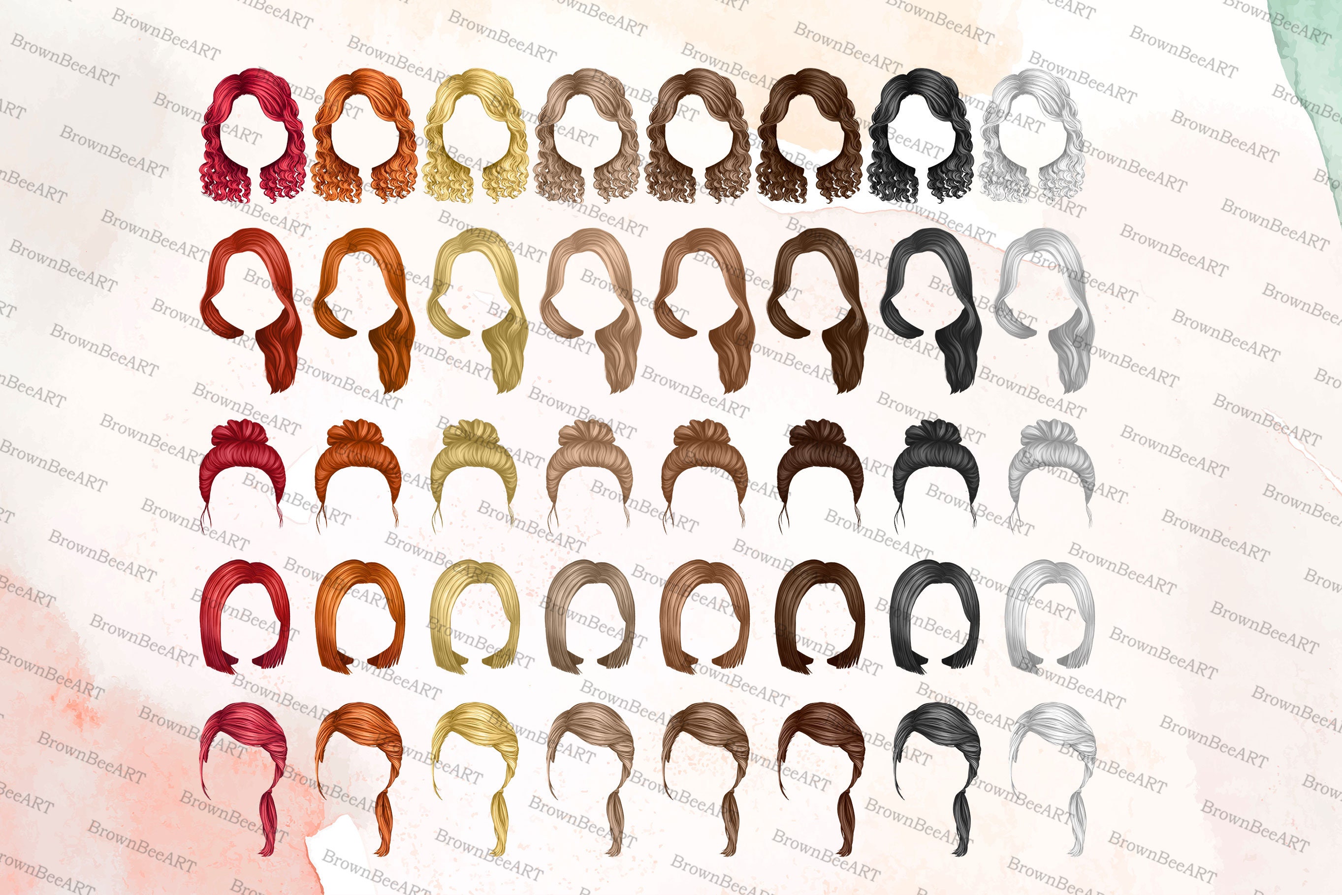 Surfer Girl Clipart Cute Clipart Summer Clipart Beach - Etsy