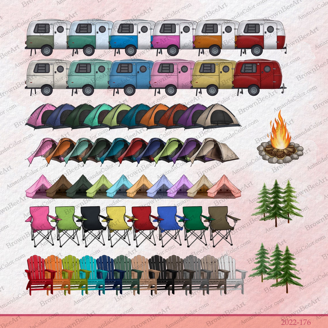 Camping Clipart Best Friend Clipart Couple Clipart Outdoor - Etsy Canada