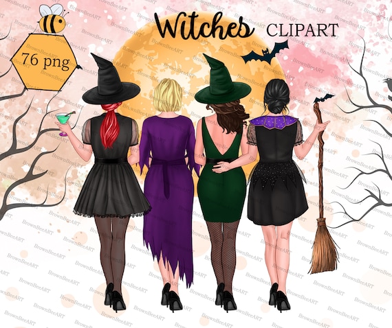 Three Witches Clipart