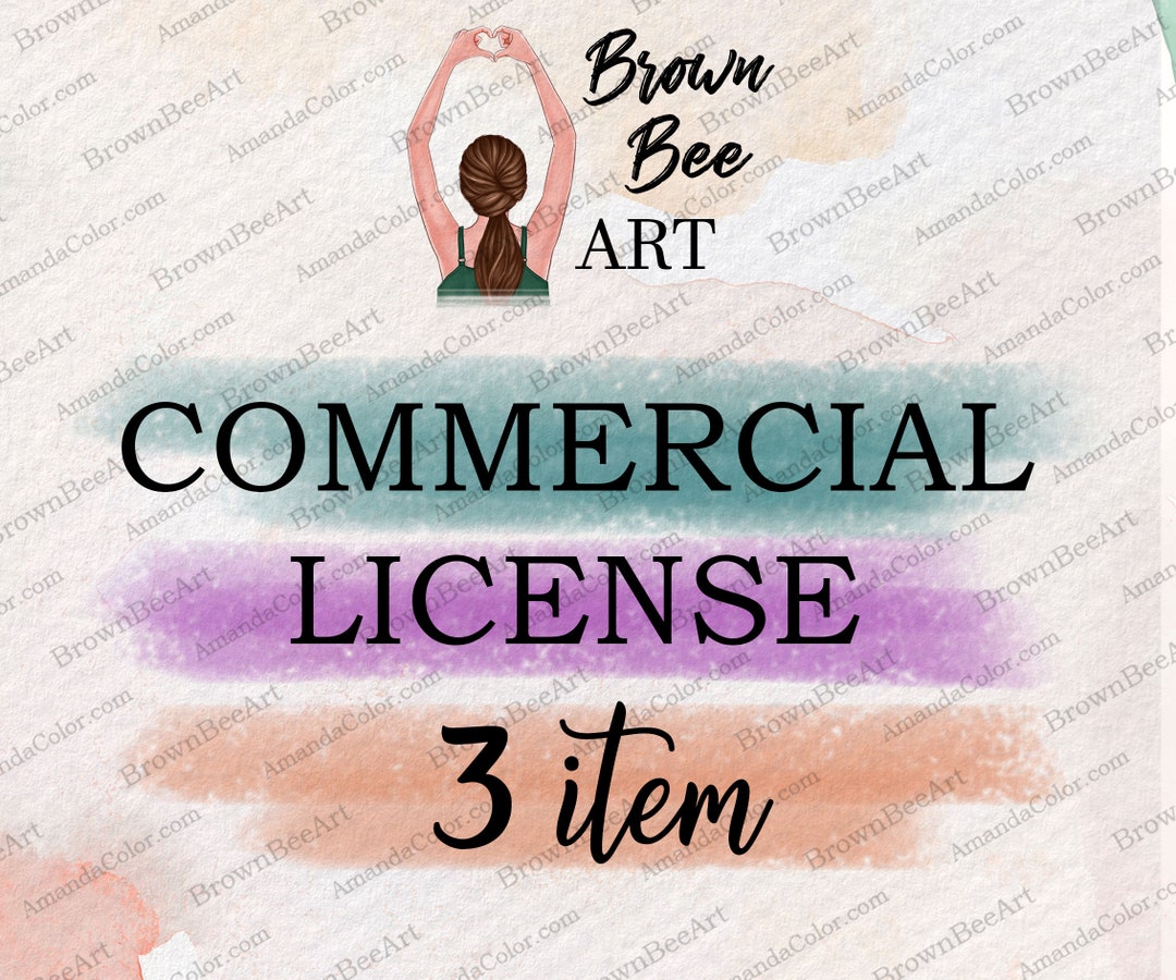 Commercial Licenses for Three Clipart - Etsy