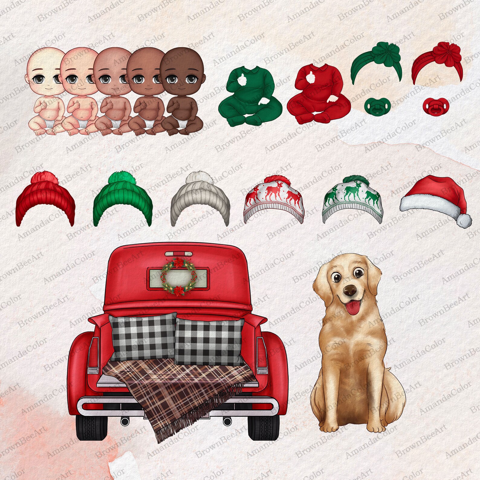 Cute Clipart Lovely Family Clipart Christmas Clipart Couple - Etsy