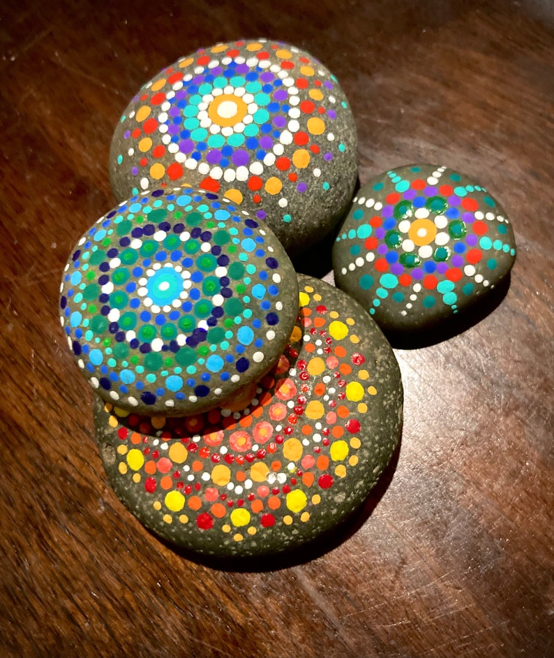 Mandala Rocks - Etsy