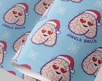 Funny Christmas Wrapping Paper - Etsy