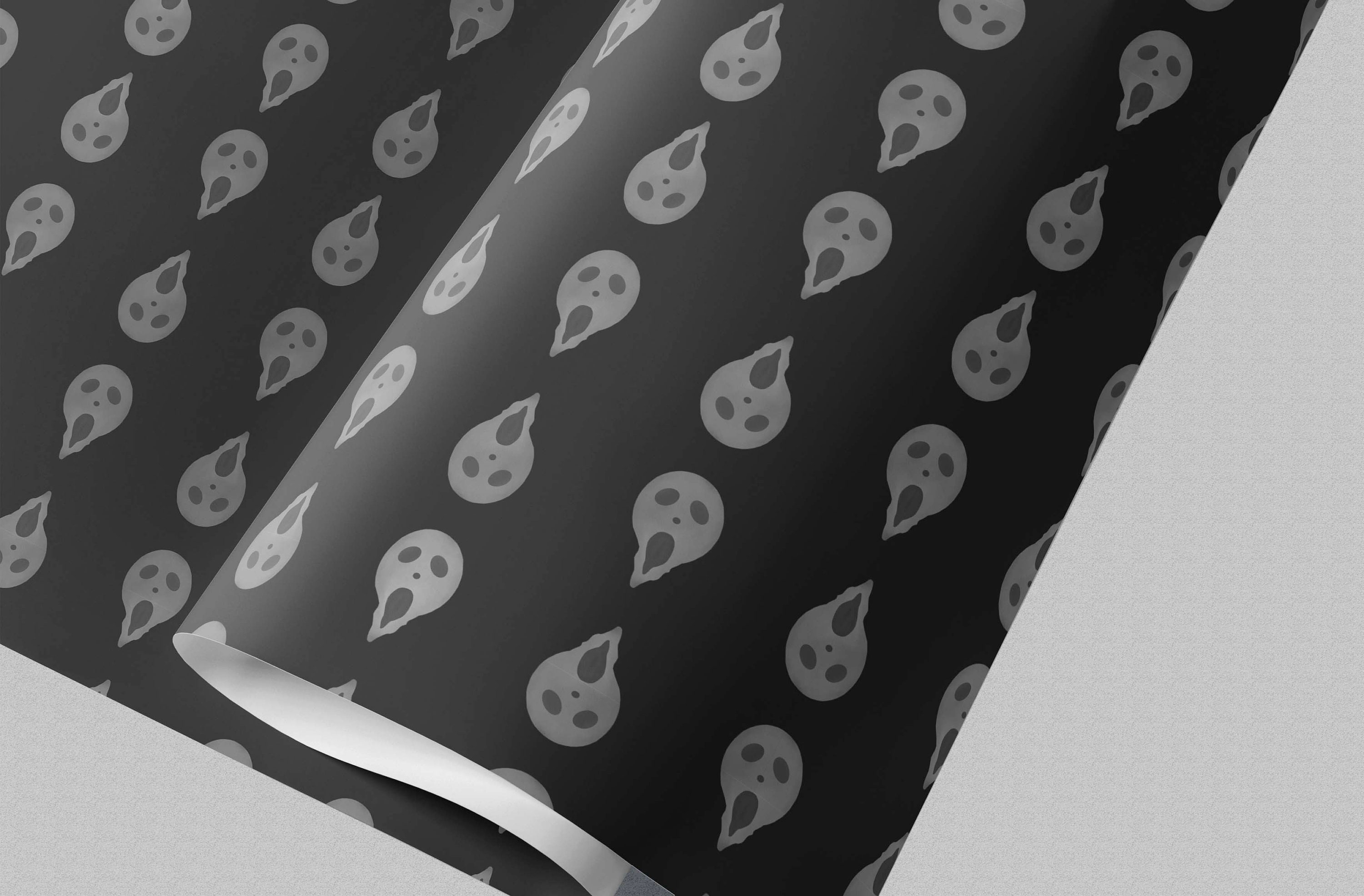 Scream Ghostface Wrapping Paper