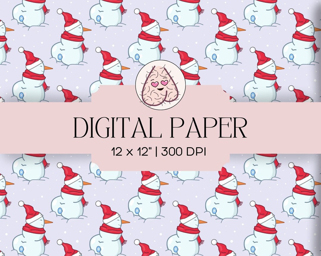 Funny Inappropriate Pattern Digital Paper Texture Funny Christmas Card ...