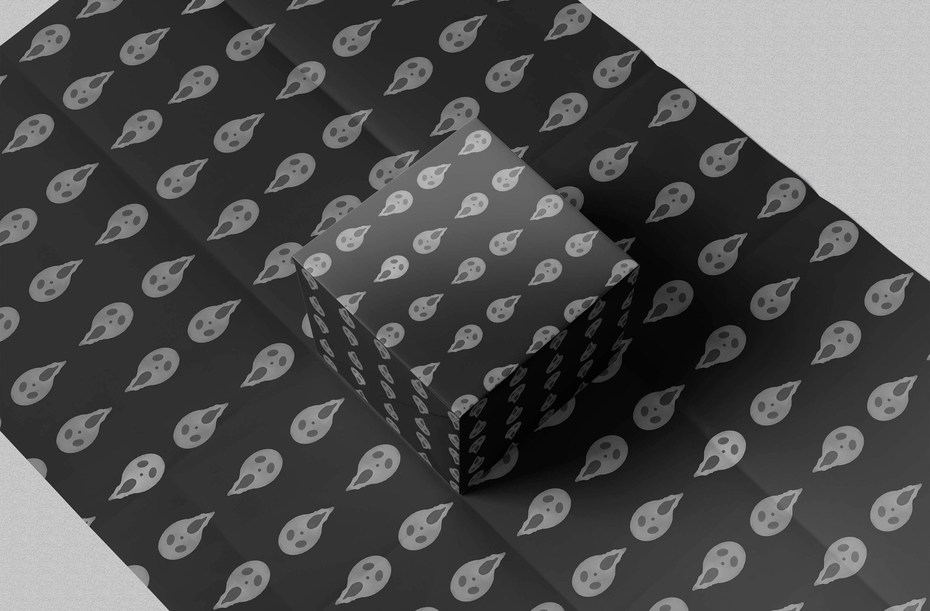 Scream Ghostface Wrapping Paper