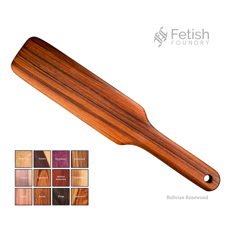 The Classic | Hardwood BDSM Spanking Paddle | S&M, Impact Play ...