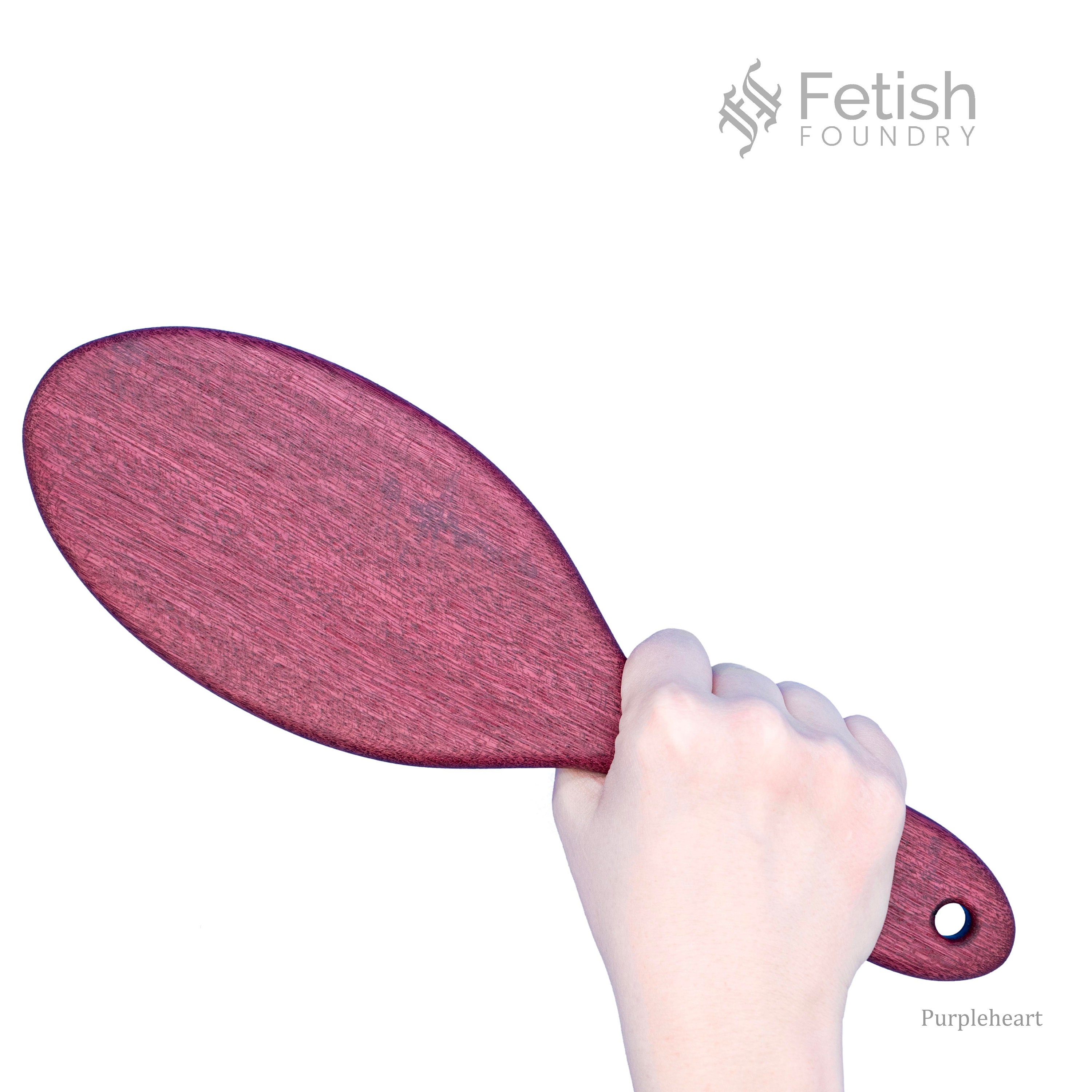 The Brush | Hardwood BDSM Spanking Paddle | S&M, Impact Play ...