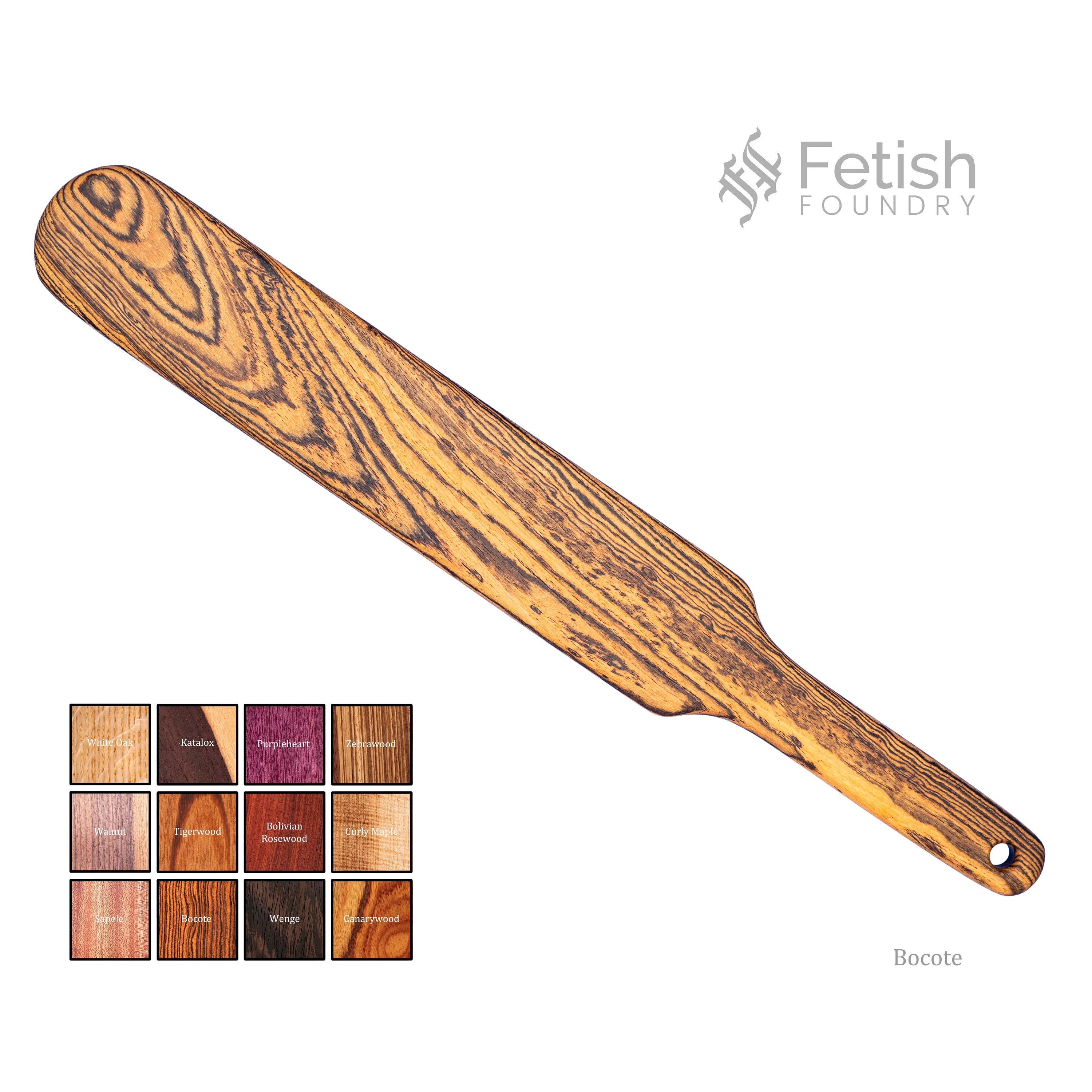 The Sorority Hardwood BDSM Spanking Paddle S&M, Impact Play, Punishment ...