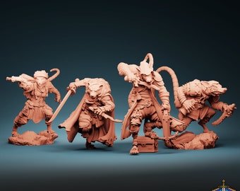 Wererat Miniature - Etsy