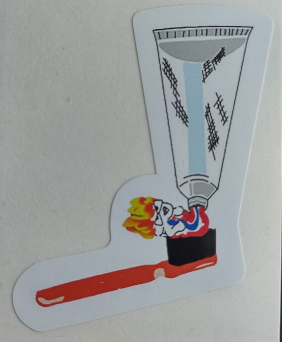 Super saiyan Toothpaste | Etsy