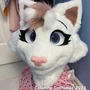 Rose, Furry Fursuit Foam Half Head Base for Fursuiting, for Furries and ...