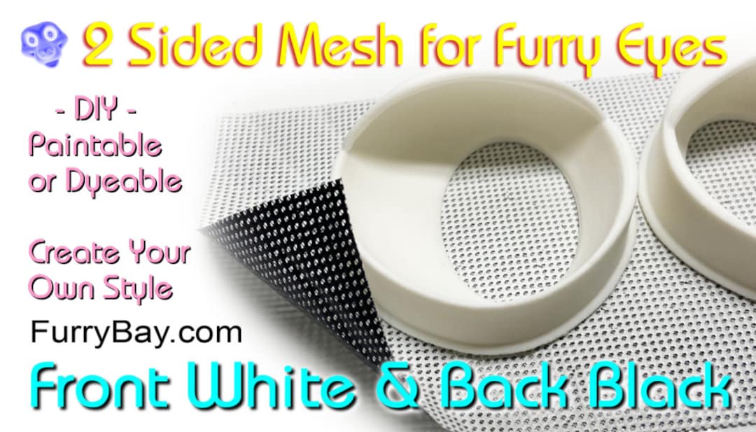 Double Sided Eye Mesh for Eye Blanks – 6"x11" Rectangles or Buy by the ...