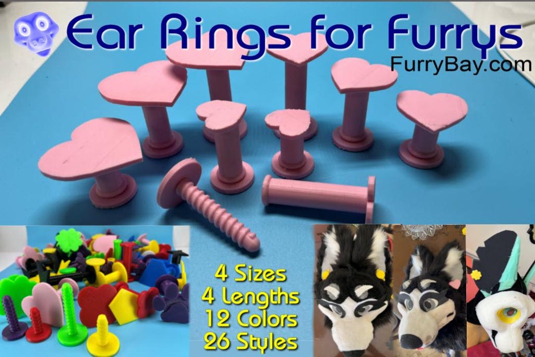 Ear Rings - 26 Styles - 4 Sizes - 4 Legths - 12 Colors - Easy Order ...