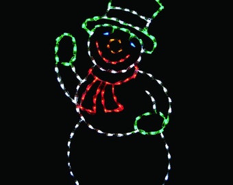 Christmas Wireframe Yard Art - Etsy