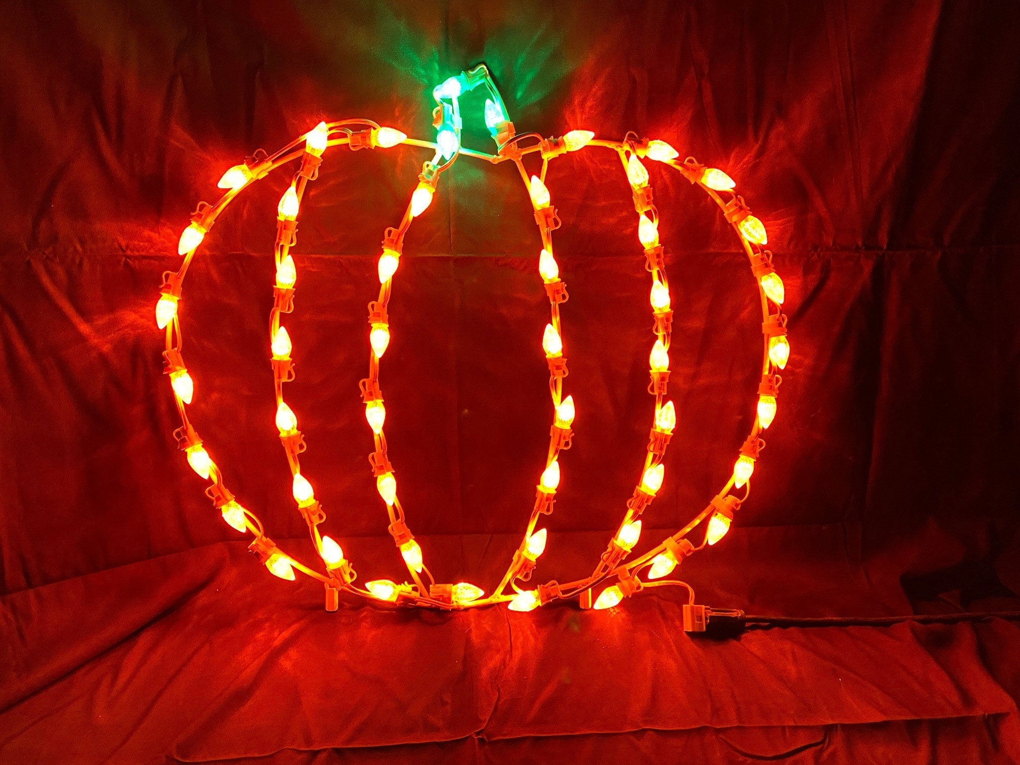 Halloween Pumpkin Steel Wireframe With Powder Coated Finish Durable ...