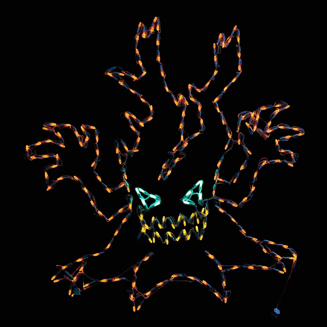 Large Spooky Halloween Haunted Tree Outdoor Indoor Wireframe - Etsy