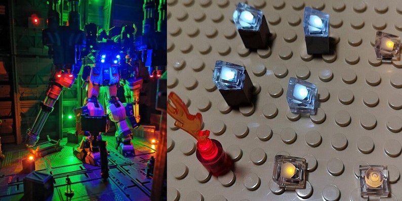Craft and Project Model Lighting Set Wirelessly Powered Leds - Etsy