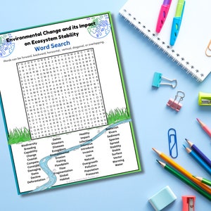 Biology Word Search Bundle 55 Puzzles Over 1,700 Hidden Words Science ...