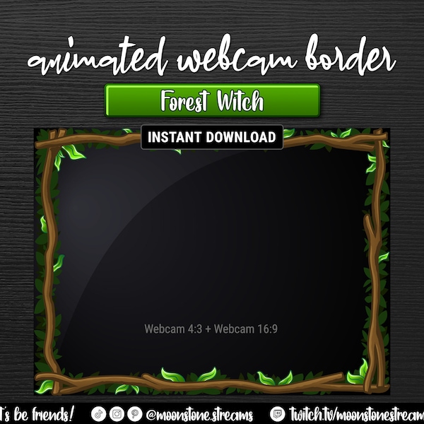 Stream Frame Animated - Etsy