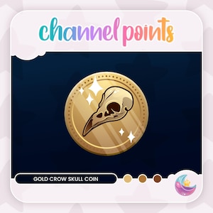Crow Skull Channel Point: Halloween Stream Emote (digital Download) - Etsy