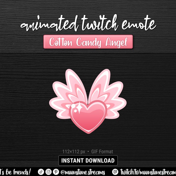 Angel Emote Animated - Etsy