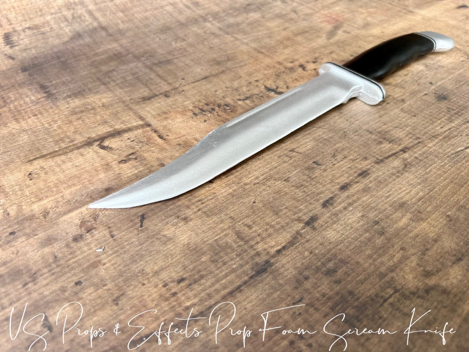 Foam Buck Knife, Foam Scream Knife Prop, Ghost Face Prop Knife (blood ...