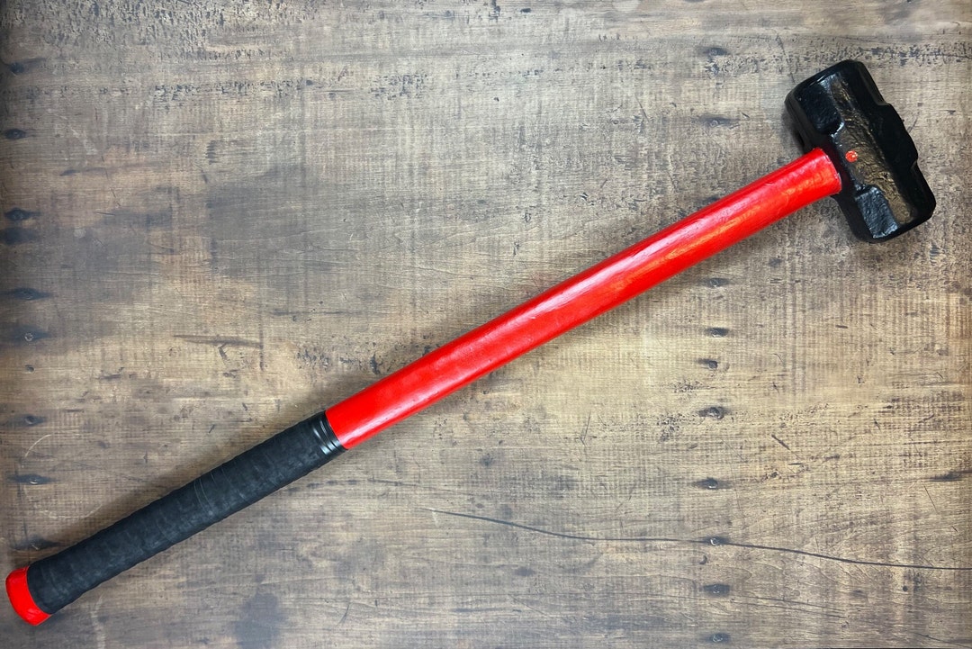 Red Foam Large Sledgehammer Prop - Etsy