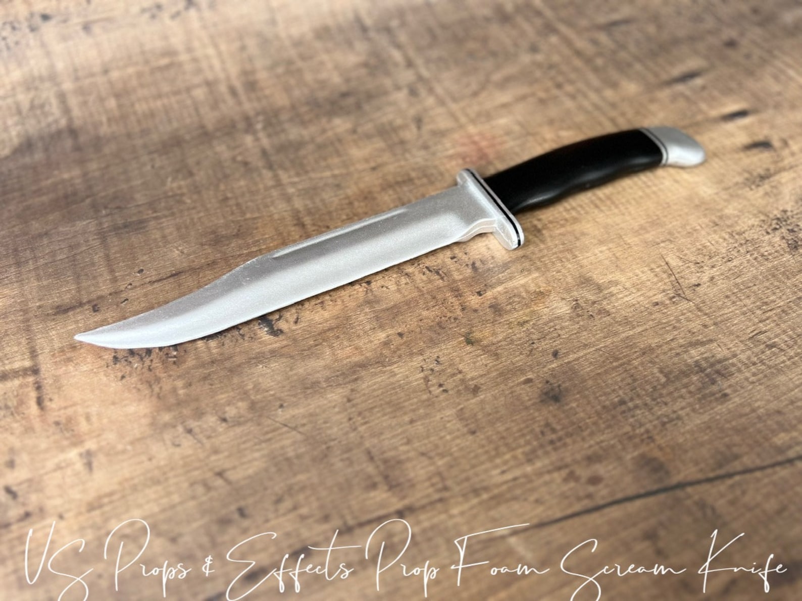 Foam Buck Knife, Foam Scream Knife Prop, Ghost Face Prop Knife (blood ...