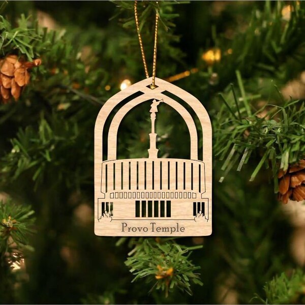 Lds Temple Ornament - Etsy