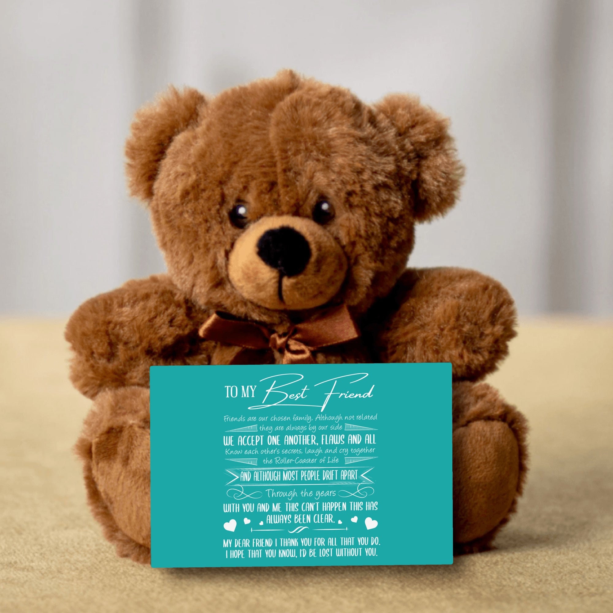 Best Friend Teddy Bear, Price Includes Free Shipping, Friendship ...