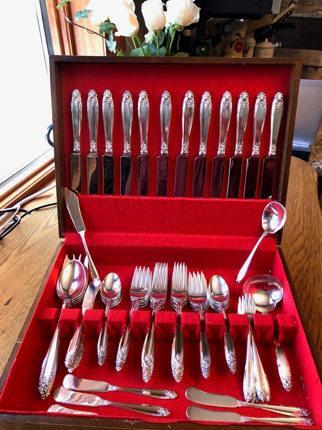 INTERNATIONAL SILVER STERLING Prelude 12 Place Settings 75 Pieces - Etsy
