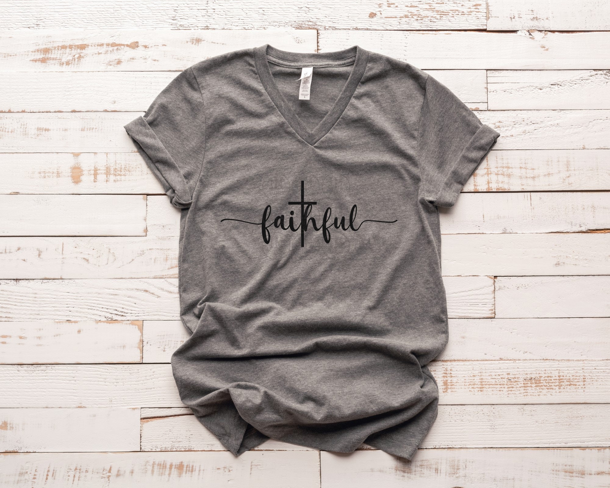 Faithful SVG PNG JPG Pdf Digital Download Silhouette Cricut - Etsy