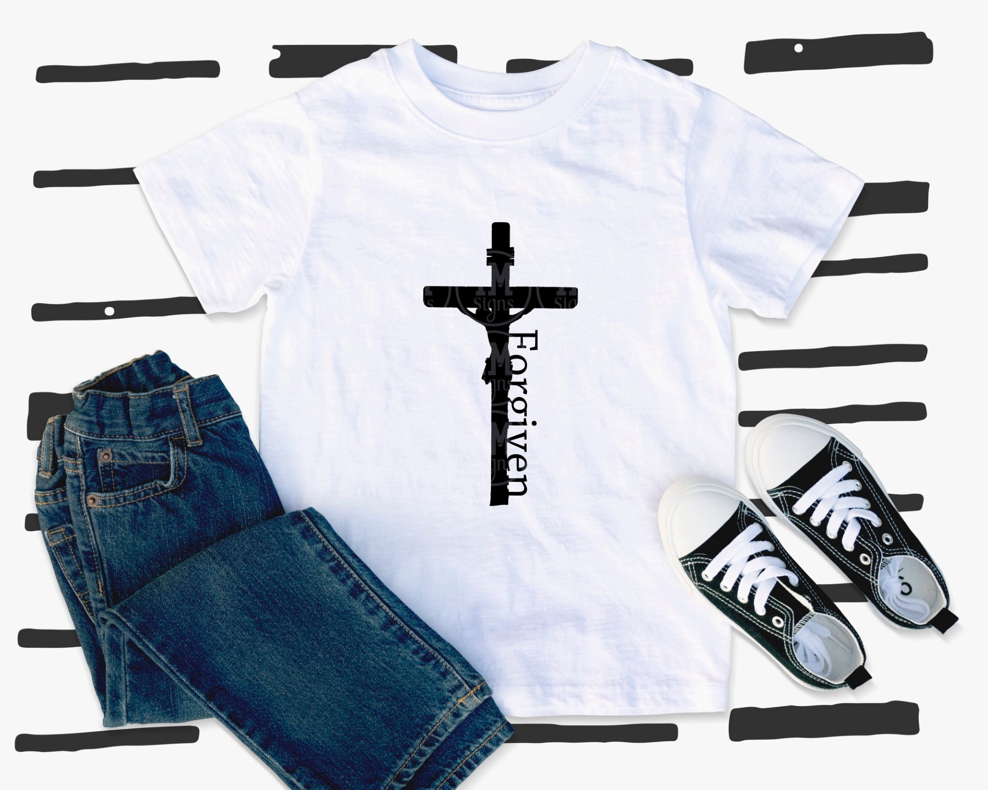 Forgiven Cross SVG Png JPG Pdf Jesus Cross Christ SVG Digital | Etsy