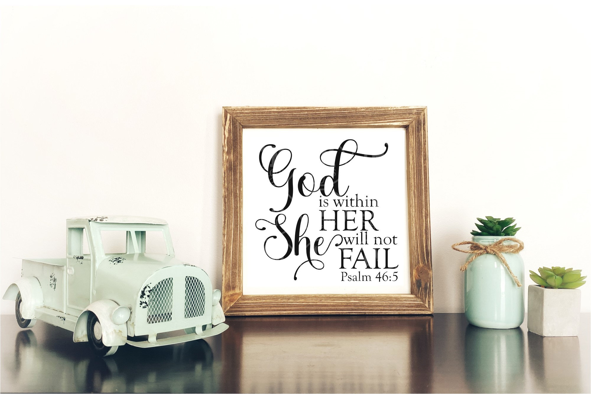 God is Within Her She Will Not Fail 2.0 Psalm 46:5 SVG PNG - Etsy