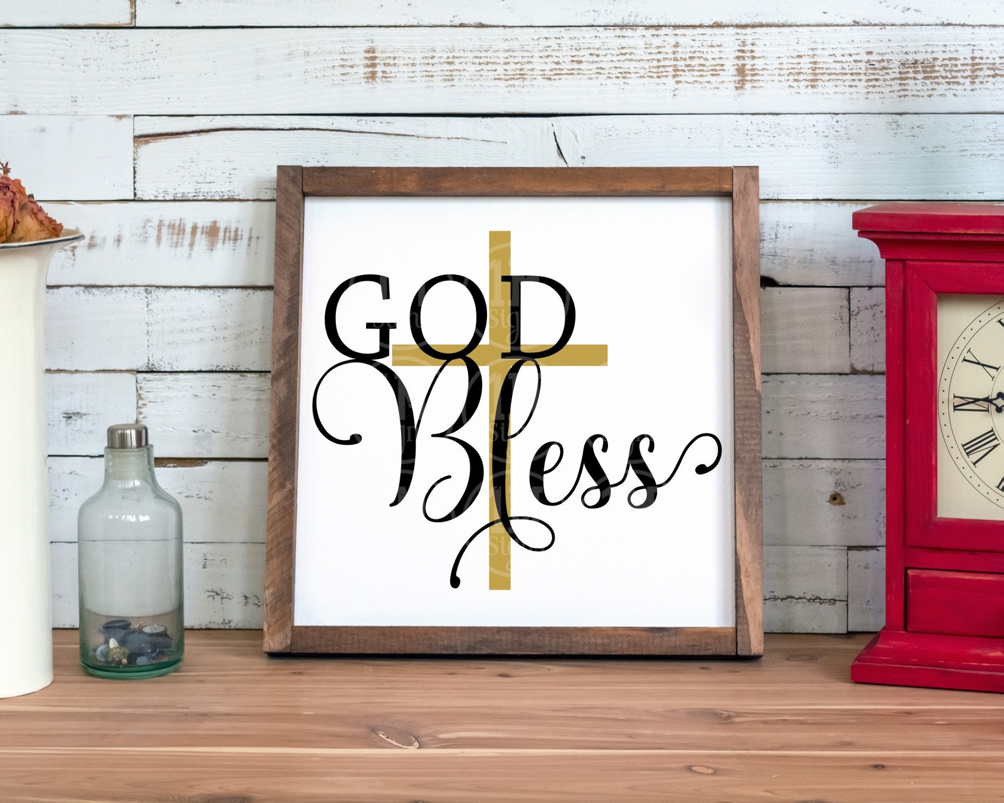 God Bless SVG PNG Digital Download Silhouette Cricut - Etsy