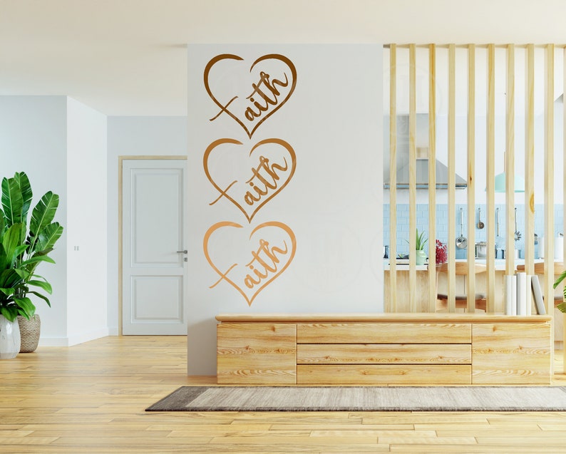 Faith Heart SVG PNG Digital Download Silhouette Cricut - Etsy