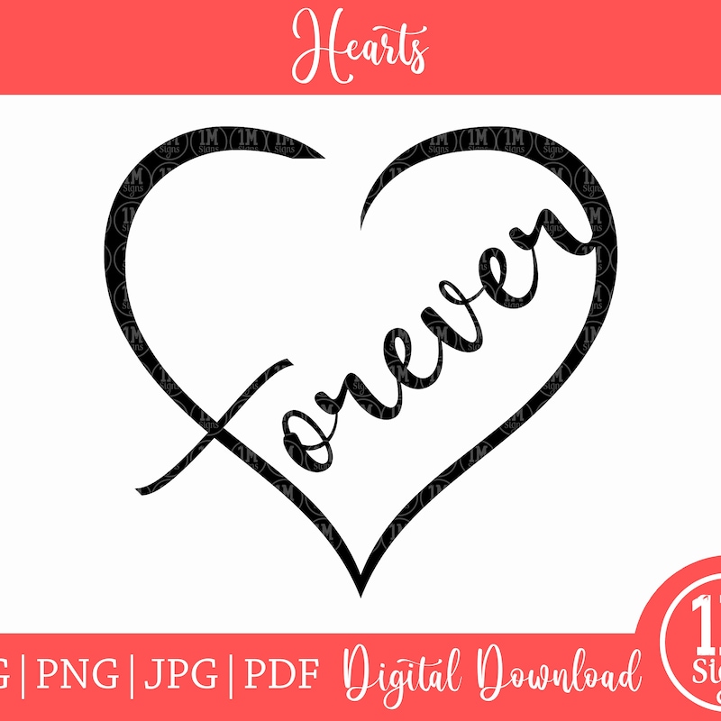 Hearts Forever - Etsy