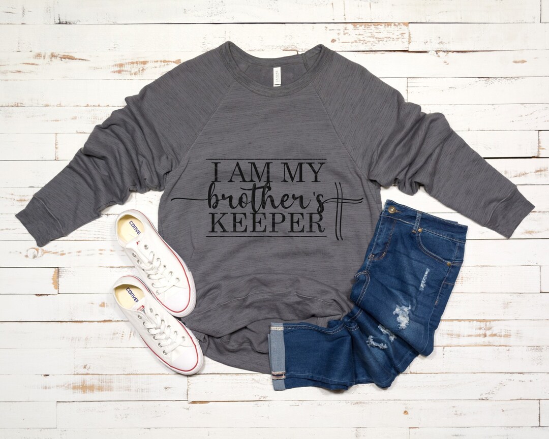 I Am My Brother's Keeper SVG & PNG, Silhouette, Cricut, Religious Svg ...