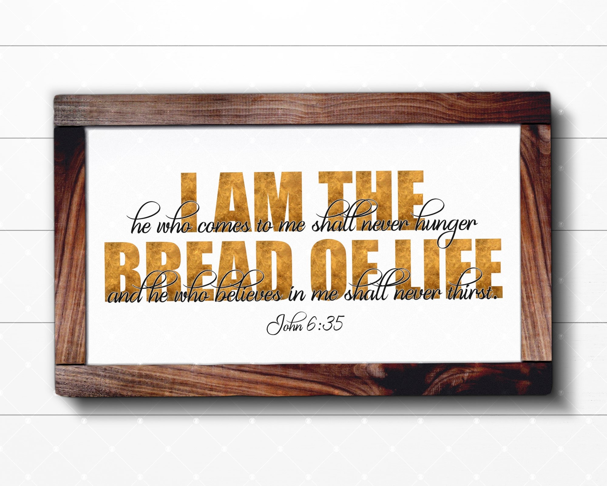 I Am the Bread of Life SVG PNG John 6:35 Digital Download - Etsy Australia