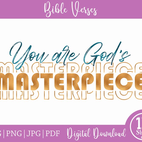 Masterpiece Sign - Etsy