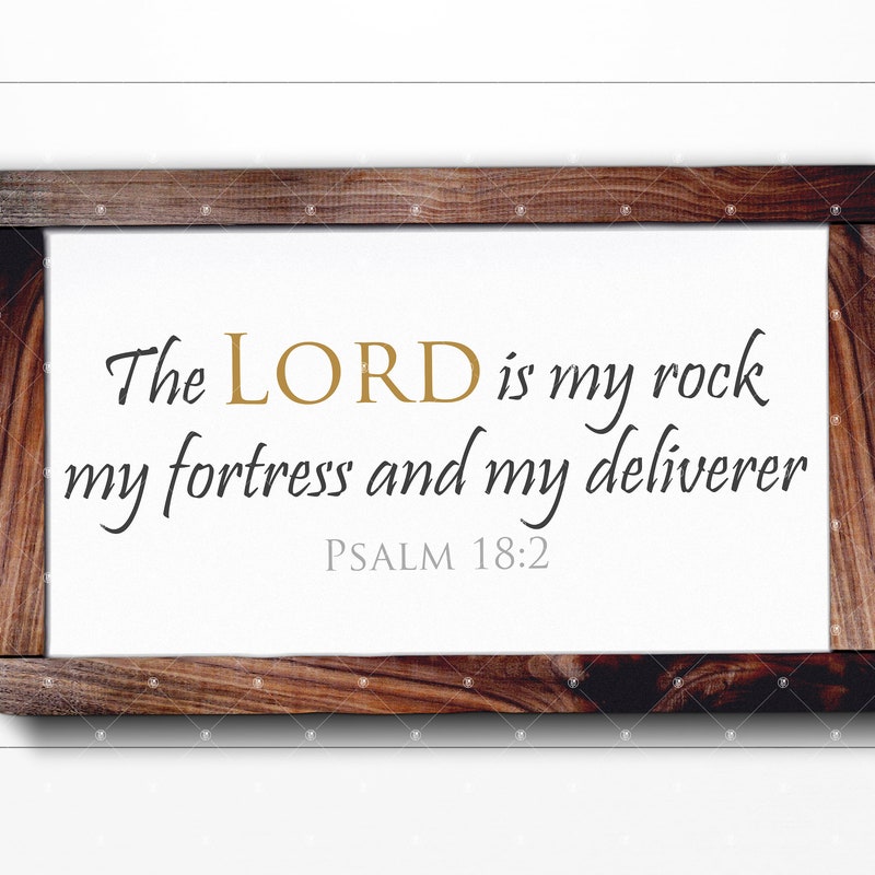 Psalm 18 2 Svg - Etsy