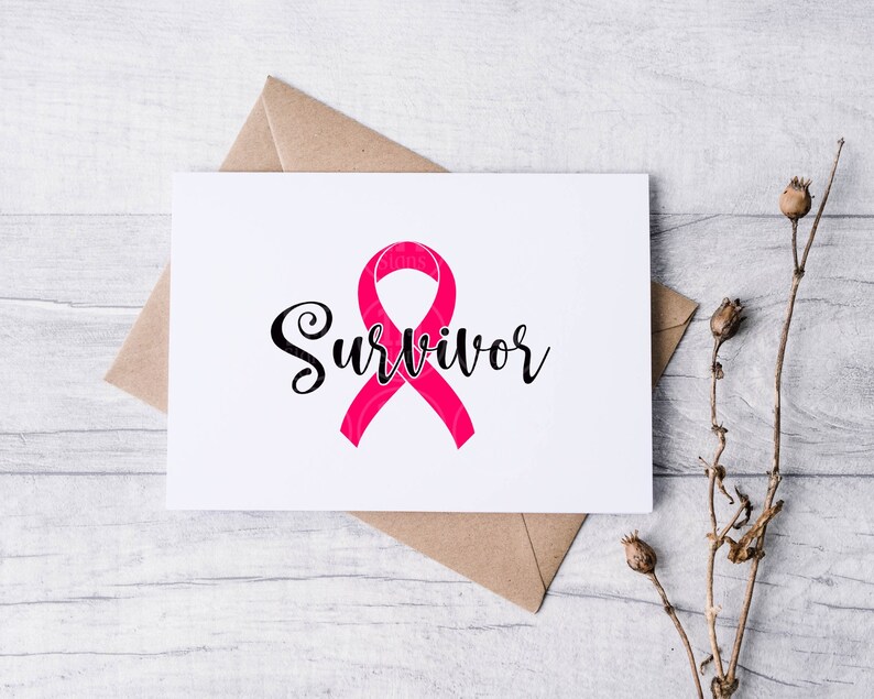 Survivor Cancer Ribbon SVG PNG JPG Pdf Digital Download Silhouette ...