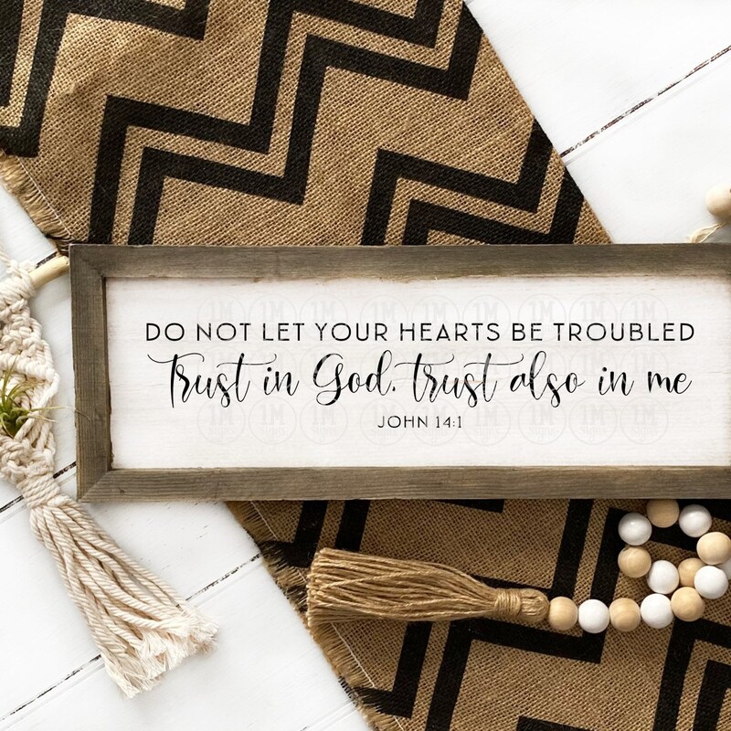 Let Not Your Heart - Etsy